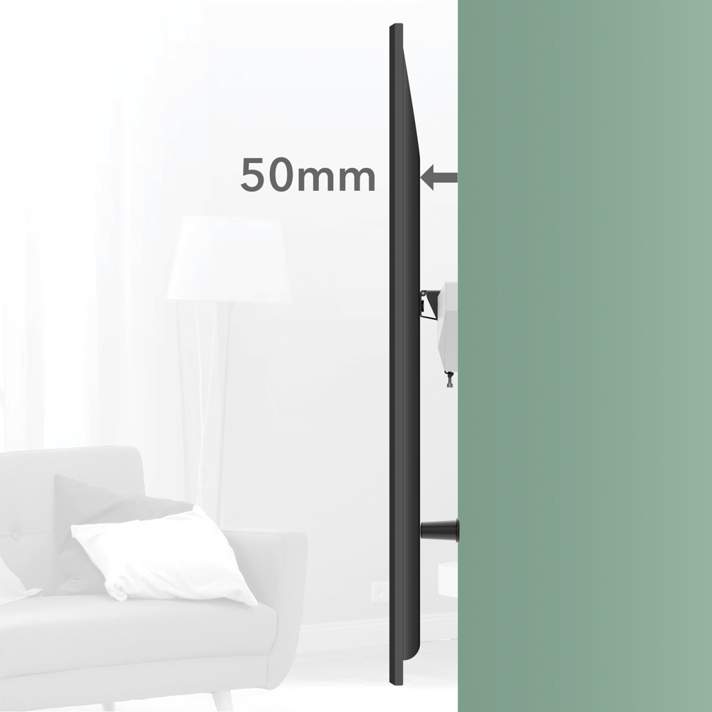 JML8750: AVF Premium Flat TV Mount for ANY WALL - AVF Premium