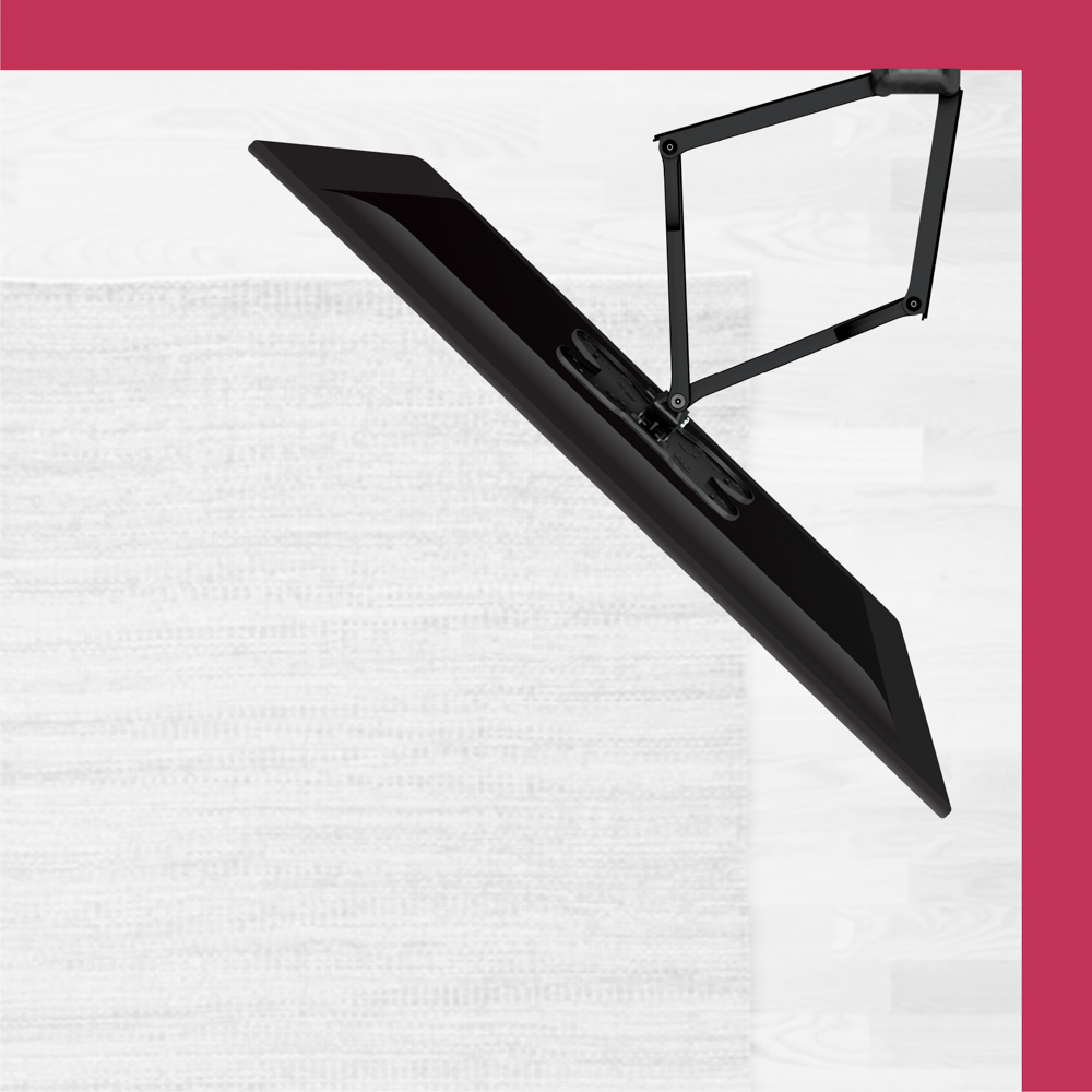 JNL454: AVF Premium Multi Position TV Wall Mount - AVF Premium